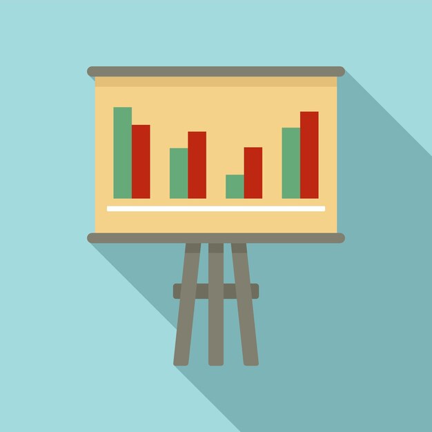 Colorful Bar Graph Displayed on Easel | Jiffy Designs