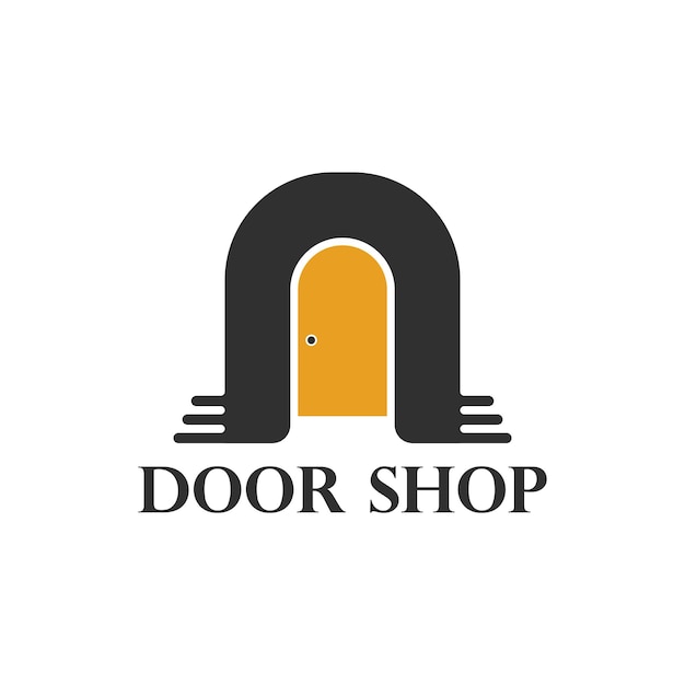 Minimalist Archway Logo for Door and Entryway Business | Jiffy Designs