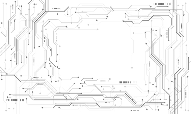 Intricate Circuit Board Pattern with Interconnected Pathways | Jiffy ...