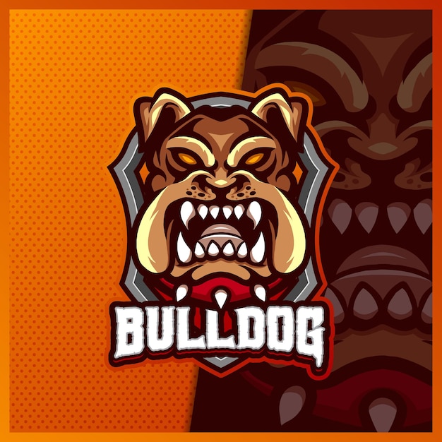 Fierce Bulldog Mascot Logo for Sports and Branding | Jiffy Designs