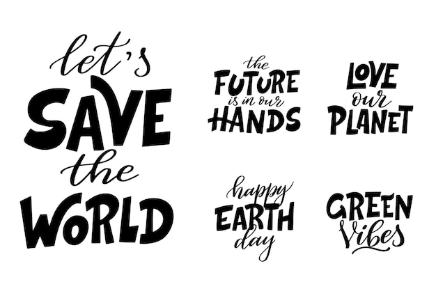 Eco-Friendly Typography Promoting Environmental Conservation | Jiffy ...