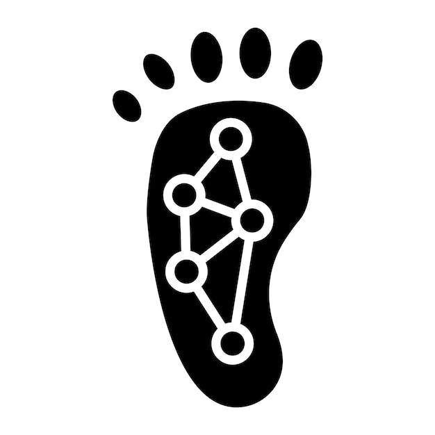 Interconnected Footprint: A Symbolic Representation of Unity | Jiffy ...