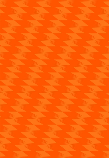 Vibrant Zig-Zag Pattern in Fiery Orange Hues | Jiffy Designs