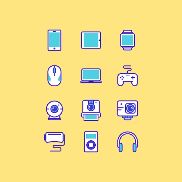 Diverse Collection of Modern Digital Devices and Accessories | Jiffy ...