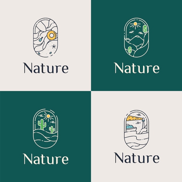 Captivating Nature-Inspired Emblem Collection with Diverse Designs ...