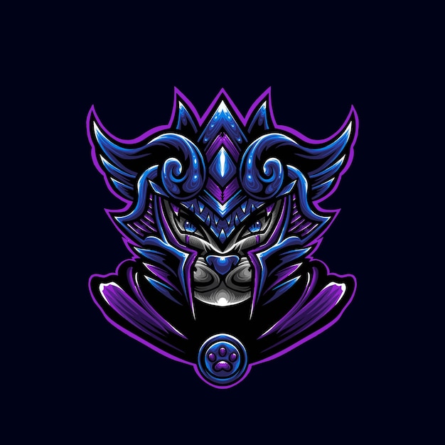 Captivating Cosmic Creature: A Vibrant Celestial Emblem | Jiffy Designs