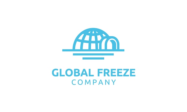 Iconic Global Freeze Company Logo Design | Jiffy Designs