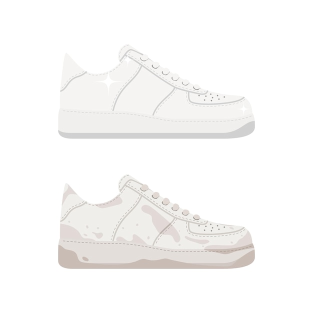 Minimalist White Leather Sneakers with Subtle Textured Accents | Jiffy ...