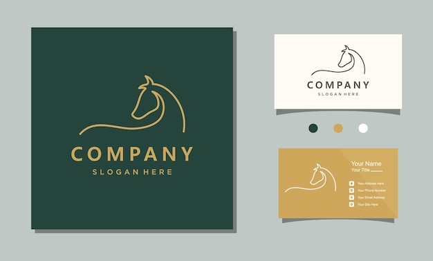 Elegant Equine Emblem: Refined Horse Logo and Branding | Jiffy Designs