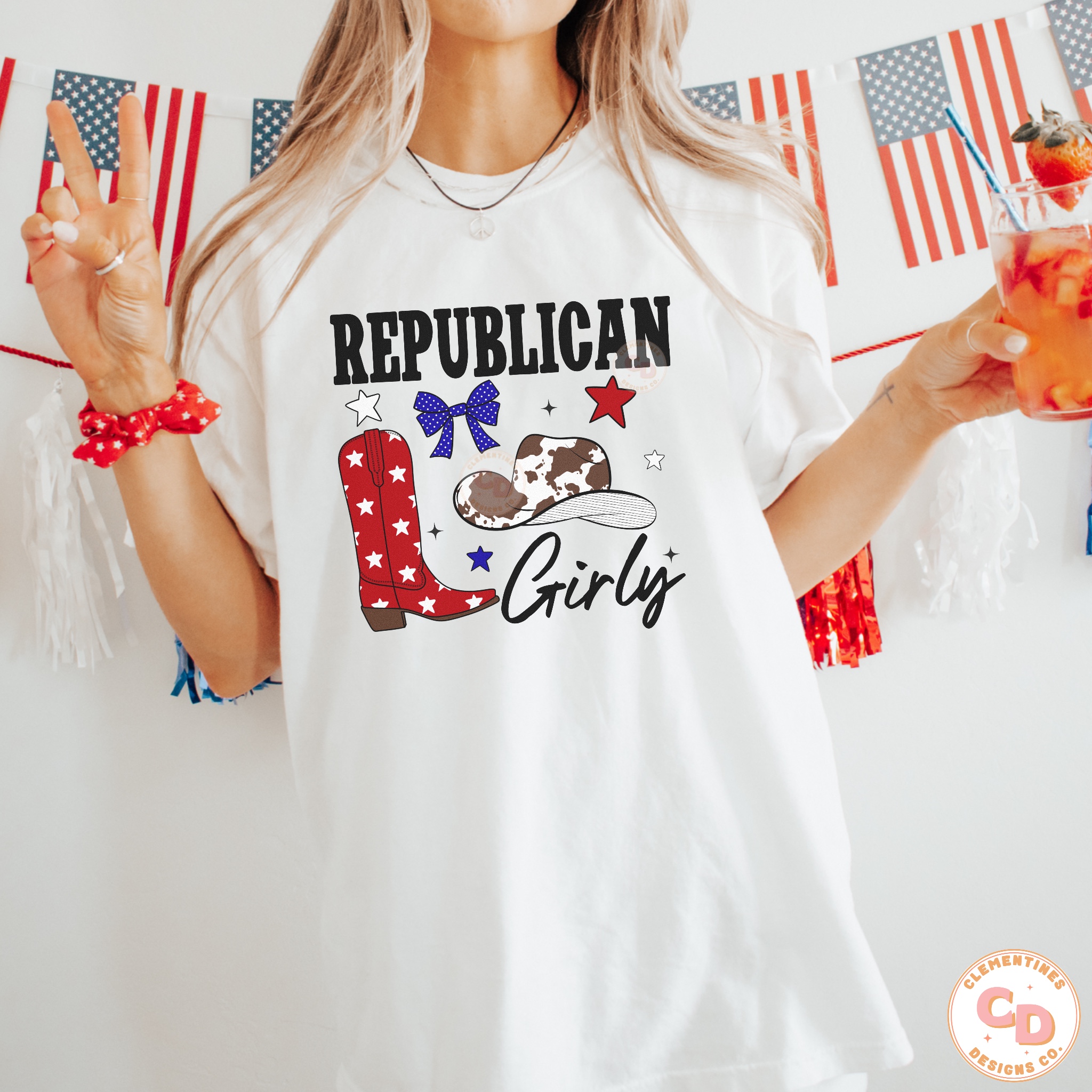 Republican girly PNG- Election design,Trump2024,Trump designs,American ...