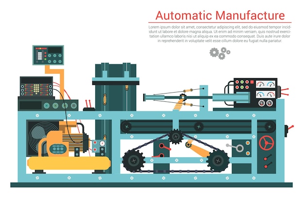 Intricate Machinery of an Automated Manufacturing Plant | Jiffy Designs