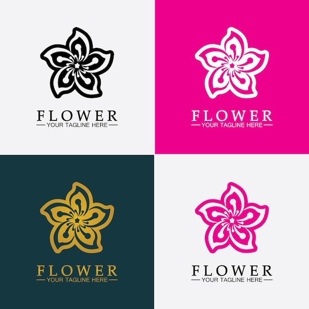 Vibrant Floral Emblem Collection with Diverse Color Schemes | Jiffy Designs