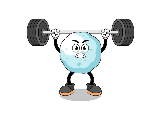Determined Dumbbell-Lifting Droplet Showcases Strength and Resilience ...