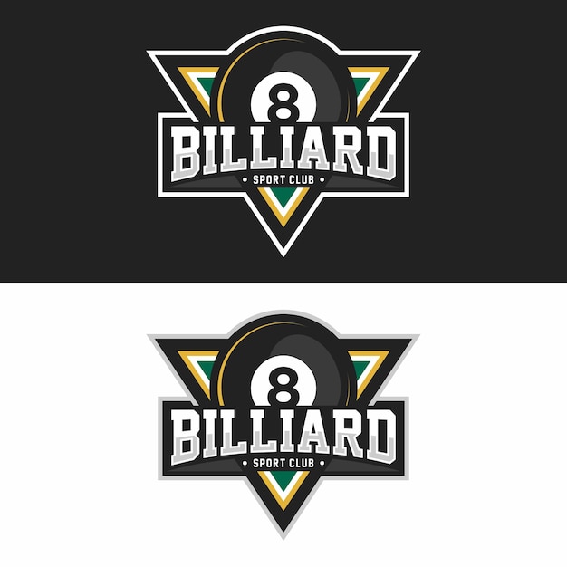 Captivating Billiard Club Logo with Striking Design | Jiffy Designs