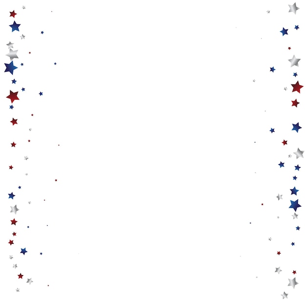 Vibrant Star-Spangled Border for Patriotic Designs | Jiffy Designs