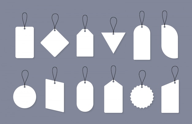 A Collection of Diverse Price Tag Designs in Minimalist Style | Jiffy ...