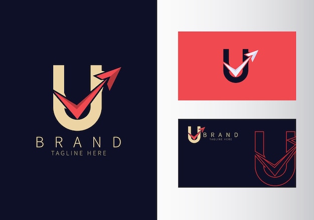 Versatile Brand Identity Collection with Sleek U Symbol | Jiffy Designs