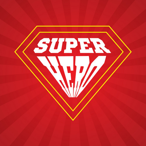 Superhero Logo Template. Vector Superhero Icon | Jiffy Designs
