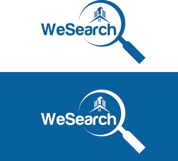 Magnifying Glass Exploring the WeSearch Brand Identity | Jiffy Designs