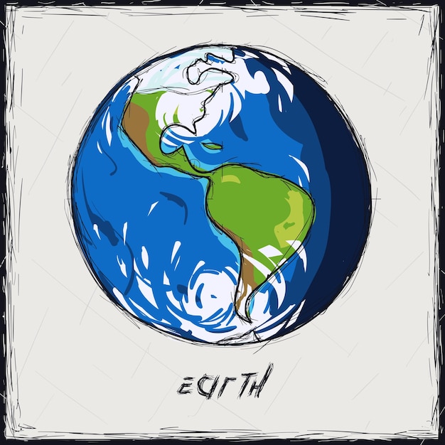 Vibrant Depiction of Our Diverse and Dynamic Planet Earth | Jiffy Designs