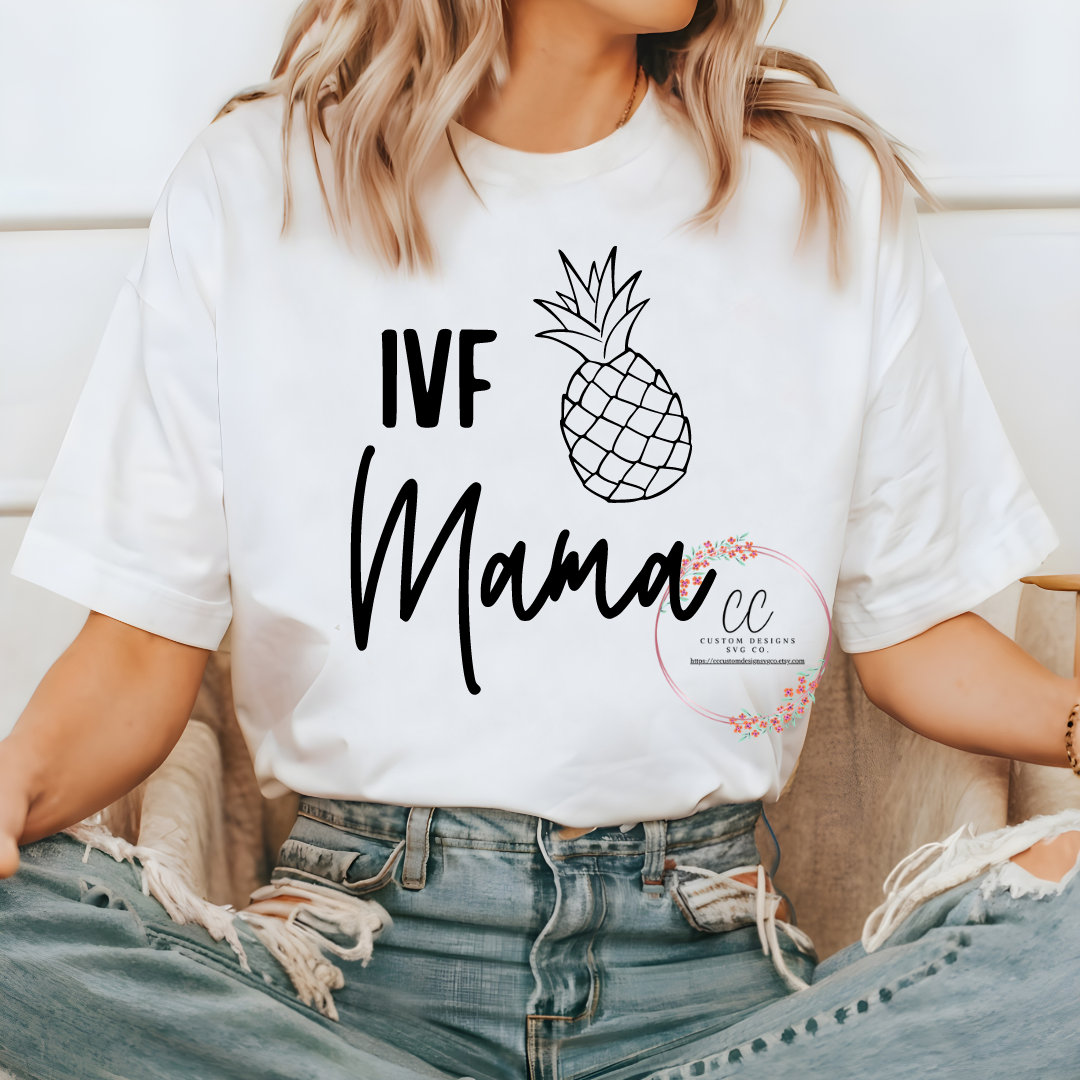 IVF Mama Svg, IVF Svg, IVF Mom Svg, Mama Svg, Mom Svg, Ivf Shirt, Mom ...