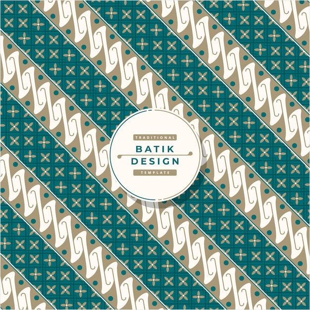 Elegant Geometric Batik Pattern with Intricate Designs and Textures ...