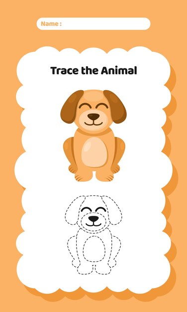 Playful Puppy Tracing Activity for Young Learners | Jiffy Designs