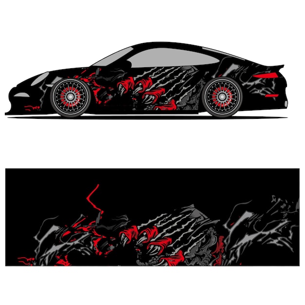 Fierce and Fiery Sports Car Design with Striking Patterns | Jiffy Designs