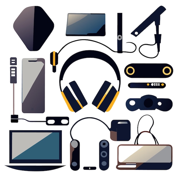 Diverse Collection of Modern Digital Devices and Accessories | Jiffy ...