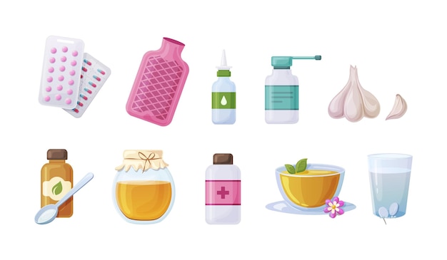 Vibrant Collection of Everyday Medicinal and Health Items | Jiffy Designs