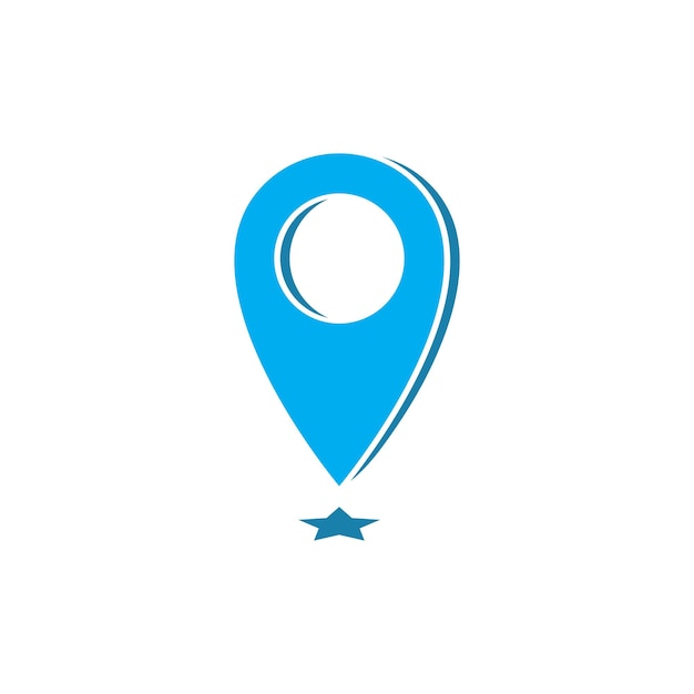 Vibrant Blue Map Pin Icon for Location Marking | Jiffy Designs