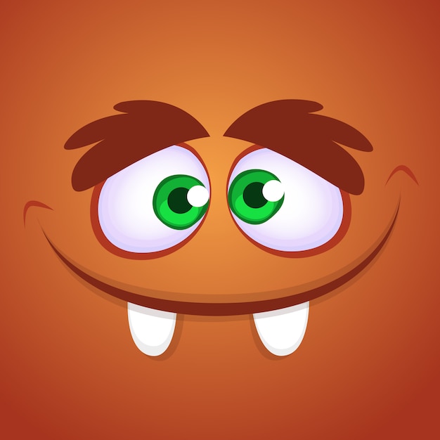 Goofy Monster with Big Expressive Eyes and Toothy Grin | Jiffy Designs