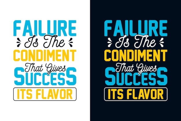 Inspirational Typographic Artwork Celebrating Failure as a Path to ...