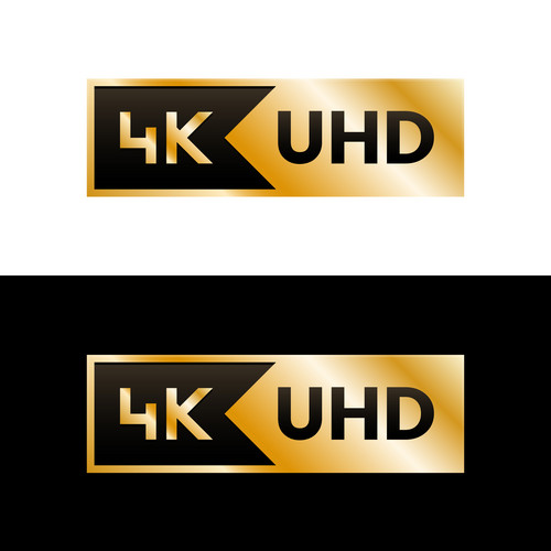 4k Ultra Hd Symbol, High Definition 4k Resolution Mark, Uhd - 2160p ...