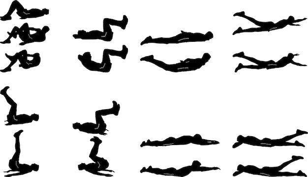 Diverse Collection of Scuba Diving Silhouette Illustrations | Jiffy Designs