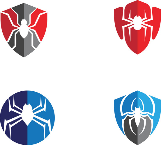 Spider Logo Design Vector Illustration Design Template | Jiffy Designs
