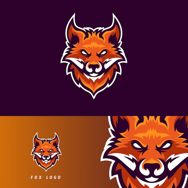Fierce and Fiery Fox Mascot Logo | Jiffy Designs