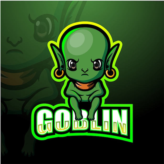 Adorable Goblin Character with Vibrant Green Design | Jiffy Designs