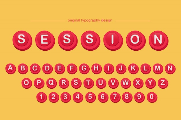 Vibrant Typographic Design with Bold Circular Letters | Jiffy Designs