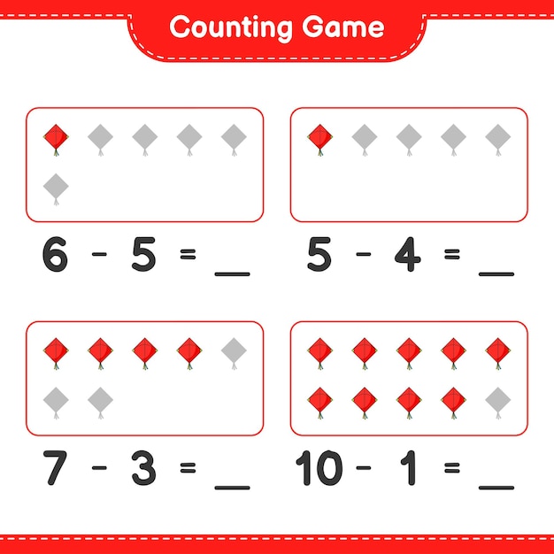 Playful Counting Game with Vibrant Diamond Shapes | Jiffy Designs