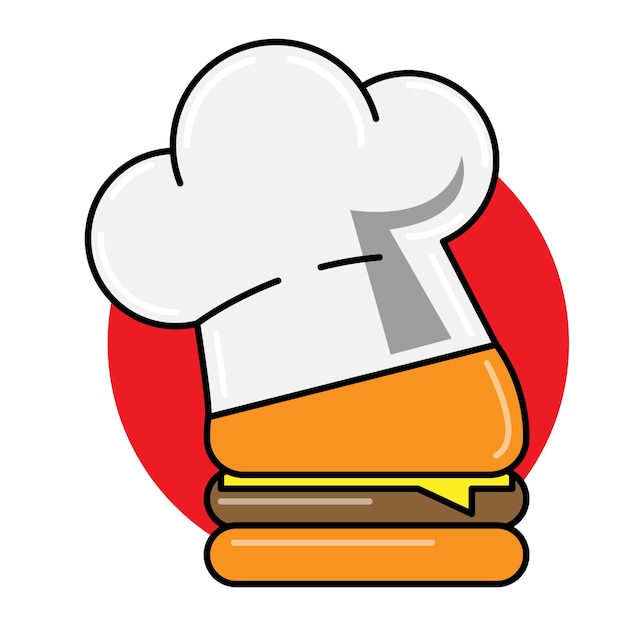 Stylized Chef's Hat with Culinary Utensils | Jiffy Designs