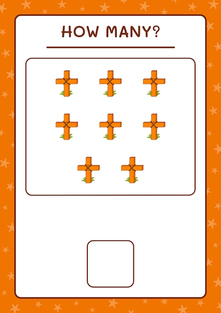 Counting Crosses: A Vibrant Visual Challenge | Jiffy Designs