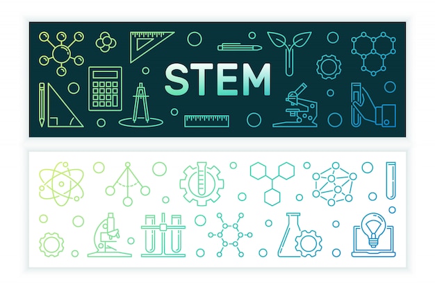 Vibrant STEM Symbols and Icons Showcasing Scientific Concepts | Jiffy ...