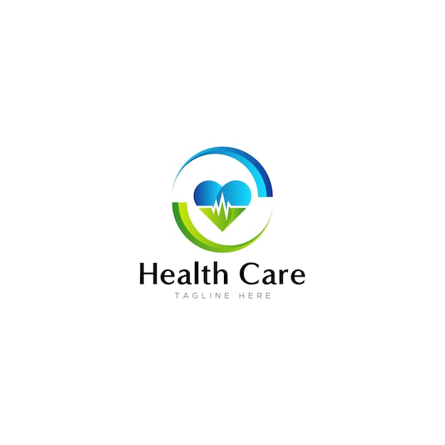 Caring Heart Symbol with Lungs for Health Services | Jiffy Designs