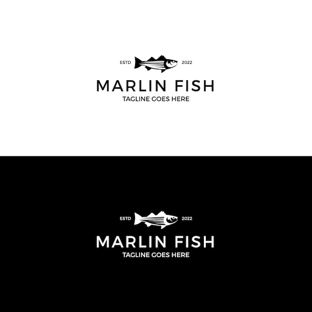 Sleek and Sophisticated Marlin Fish Logo Design | Jiffy Designs