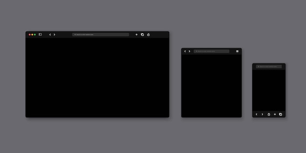 Minimalist Black Devices: Laptop, Tablet, and Smartphone | Jiffy Designs