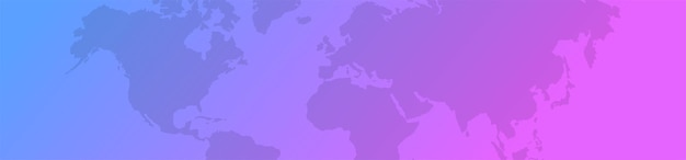 Vibrant Gradient World Map with Flowing Shapes and Textures | Jiffy Designs