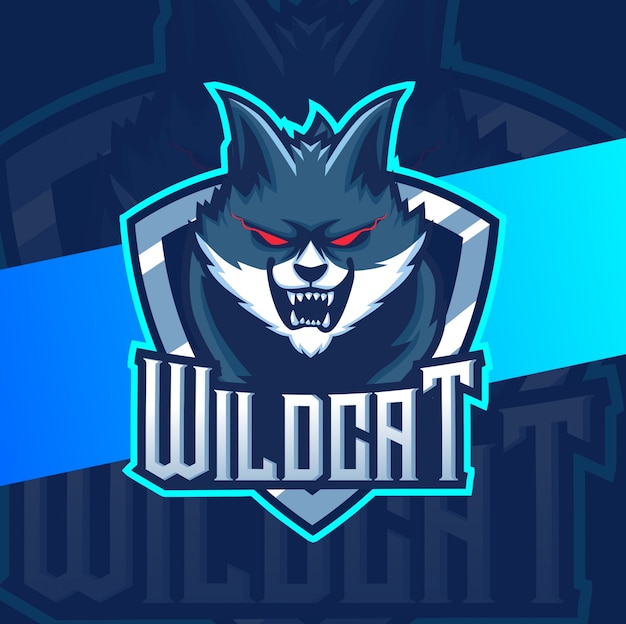 Fierce Wildcat Esports Logo Design | Jiffy Designs