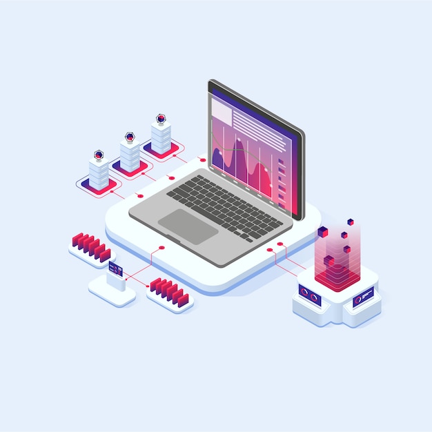 Vibrant Data Analytics Workspace with Graphs and Charts | Jiffy Designs