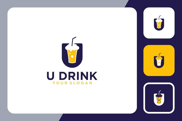 Refreshing Beverage Logo Design with Vibrant Colors | Jiffy Designs